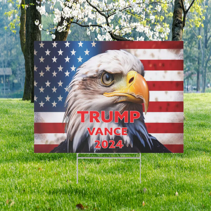 Official Trump Vance Yard Sign