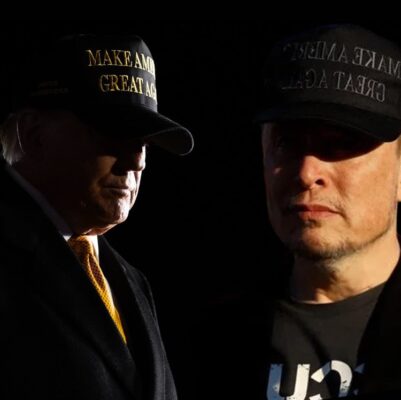 TRUMP DARK GOLD MAGA HAT